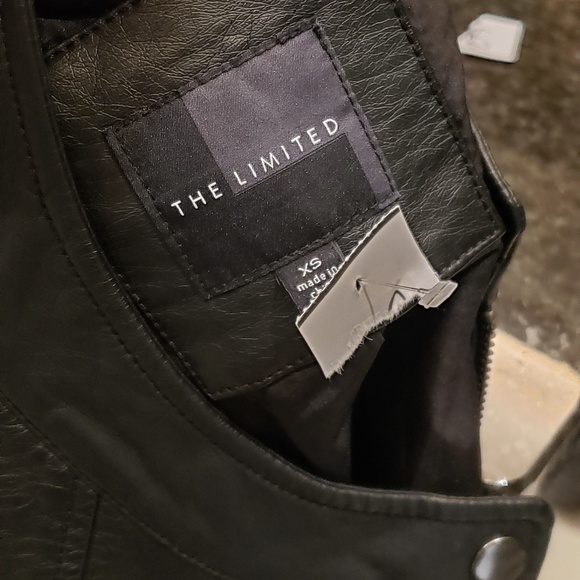 The Limited | Jackets & Coats | The Limited Fitted Leather Jacket ...